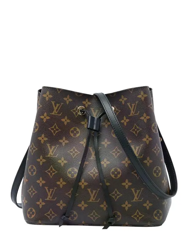 LOUIS VUITTON 2018 Monogram Neonoe Mm Bucket Bag - Brown