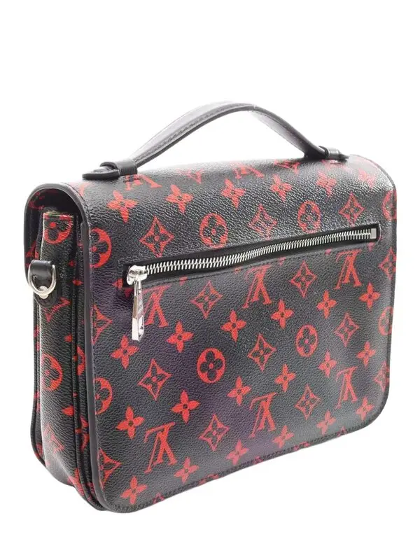 LOUIS VUITTON 2017 Mm Pochette Metis Two-way Handbag - Black