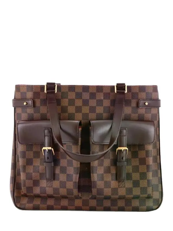 LOUIS VUITTON Uzes Handbag Damier Tote Bag - Brown