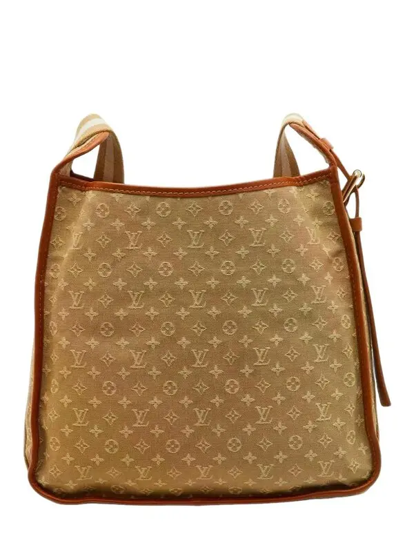 LOUIS VUITTON 2005 Mary Kate Besace Monogram Mini Lin Shoulder Bag - Neutrals