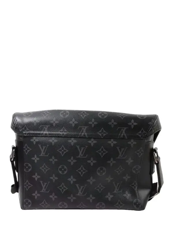 LOUIS VUITTON Pm Voyager Monogram Eclipse Messanger Bag - Black