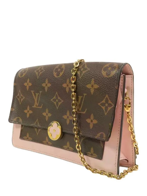 LOUIS VUITTON Monogram Flore Shoulder Bag - Brown