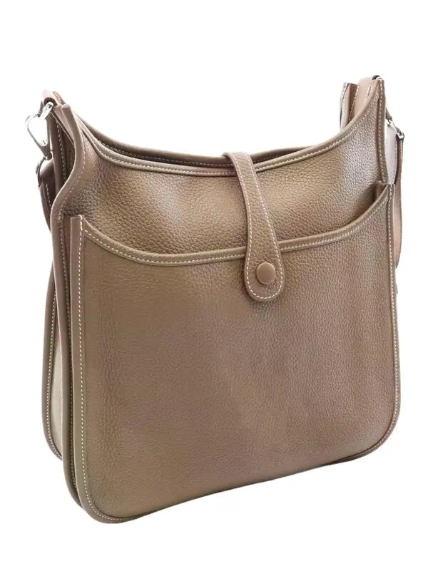 Hermès Pm Evelyne 3 Troyes Shoulder Bag - Brown