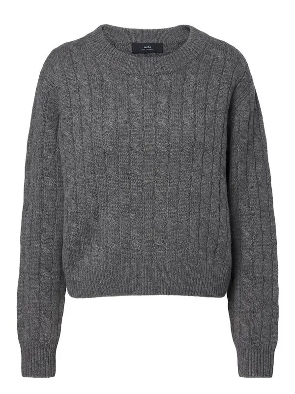 Arch4 Burnaby Cable-knit Cashmere Sweater - Grey