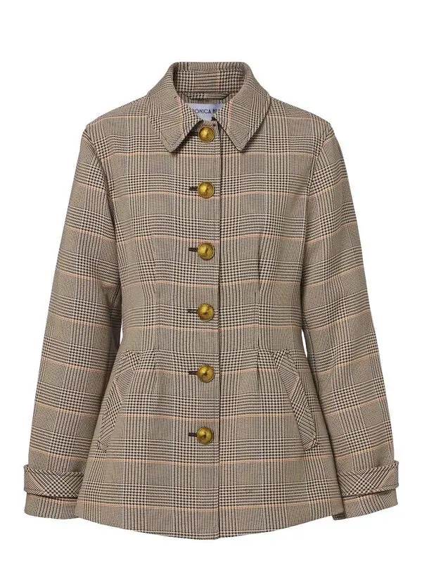 Veronica Beard Severine Prince Of Wales Check Jacket - Multicoloured