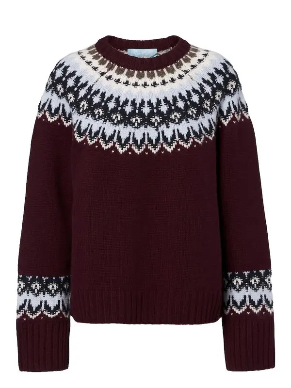 Arch4 Moriond Fair Isle Cashmere Sweater - Multicoloured