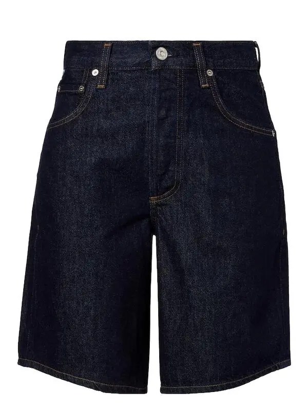 Citizens Of Humanity Ayla Mid-rise Denim Shorts - Blue