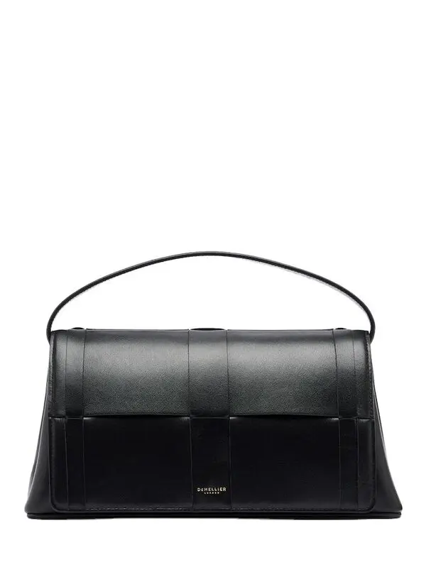 DEMELLIER Florence Small Leather Top-handle Bag - Black