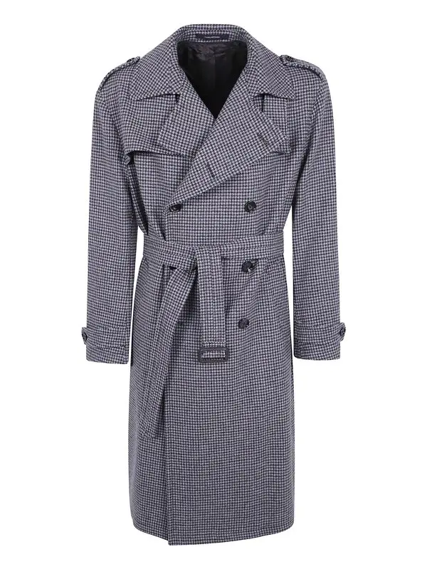 Tagliatore Trench Jacket "born - Brown