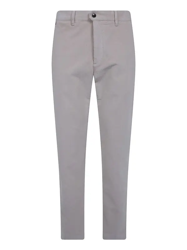 Incotex Pants Classic Regular Chino - White