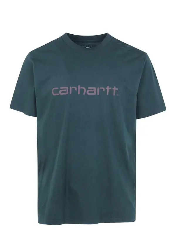 Carhartt Work In Progress T-shirt "script - Brown