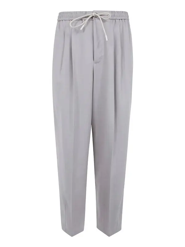 PT TORINO Trousers Virgin Wool Blend Trousers - Beige