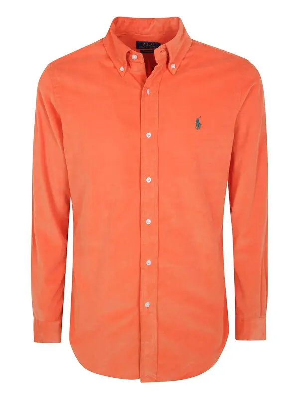 Polo Ralph Lauren Shirt Long Sleeve Sport Shirt - Yellow