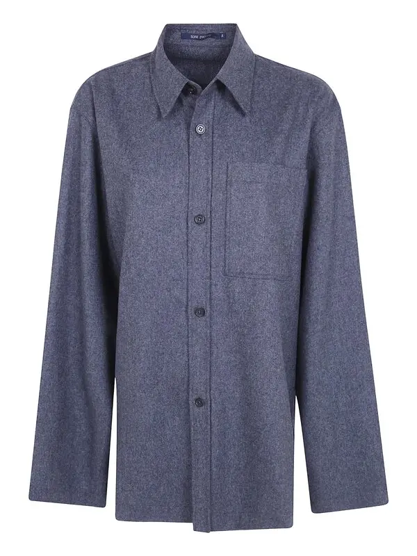 Sofie D'hoore Jacket-style Shirt "barit - Gray