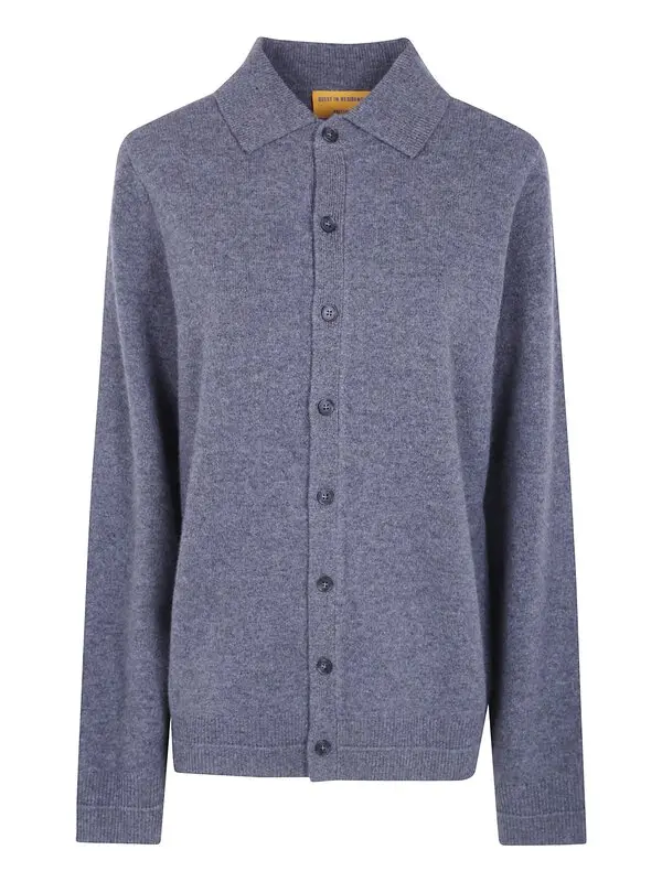 Guest In Residence Shirt Felted Plaza Shirt - Gray