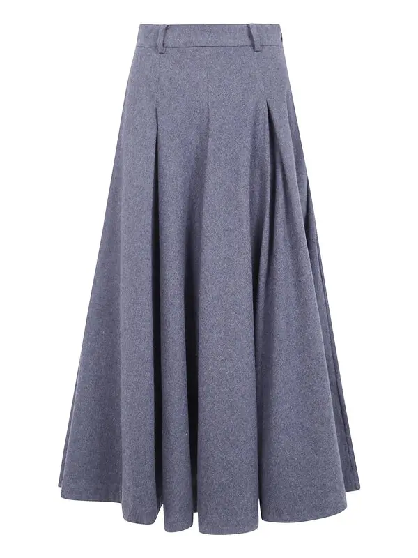 BY MALENE BIRGER Midi Skirt "eden - Gray