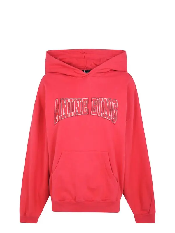 ANINE BING Sweatshirt "harvey - Red
