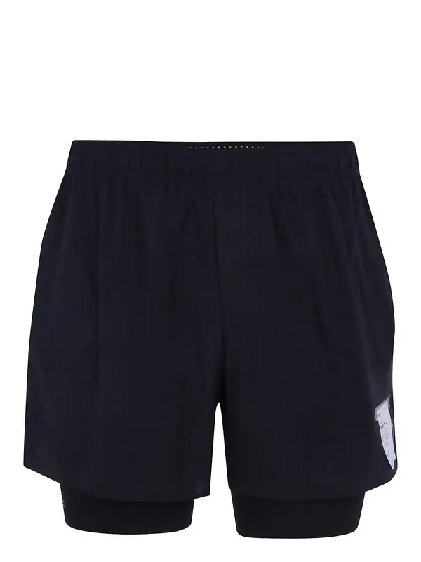 Satisfy Trail Shorts "rippy Cordura 5 Trail - Black