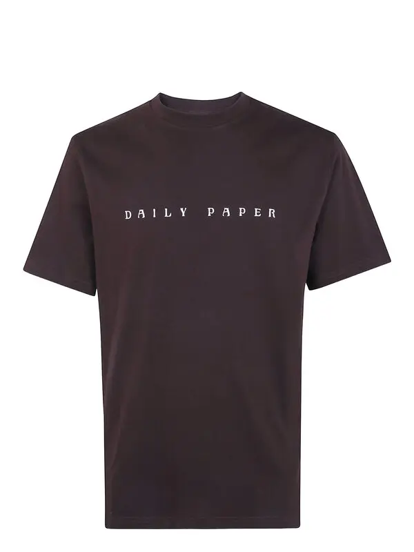 DAILY PAPER T-shirt "alias Sias - Brown