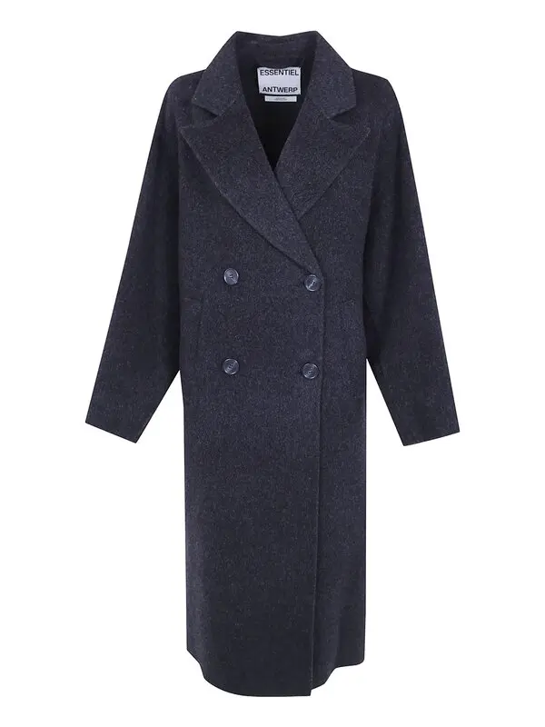Essentiel Antwerp Coat Double Face "kelp - Gray