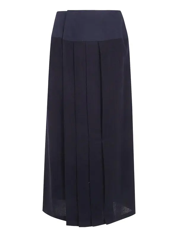 Yohji Yamamoto Skirt L Under "l Under Skirt For Kimono - Black
