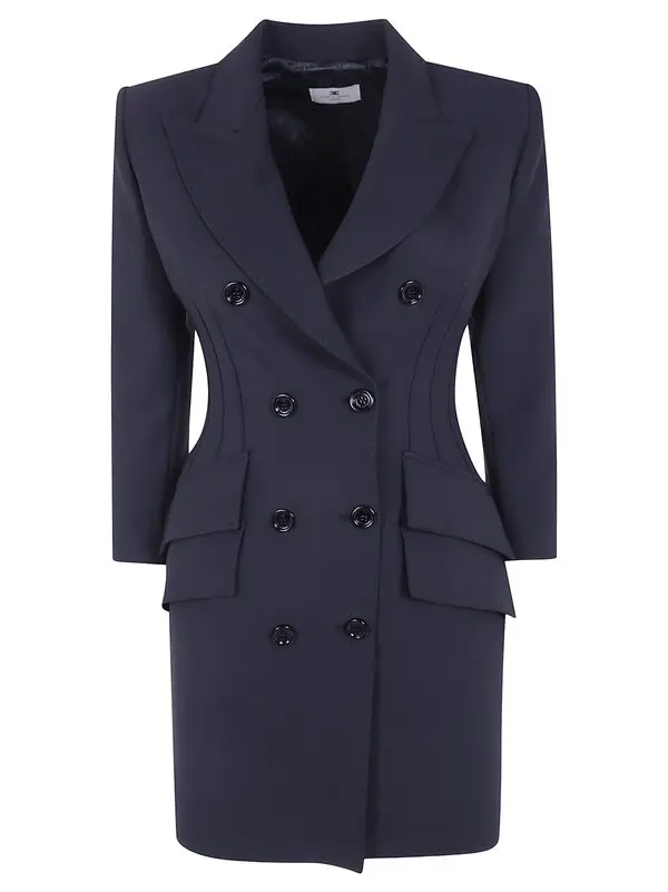 Elisabetta Franchi Mini Dress - Black