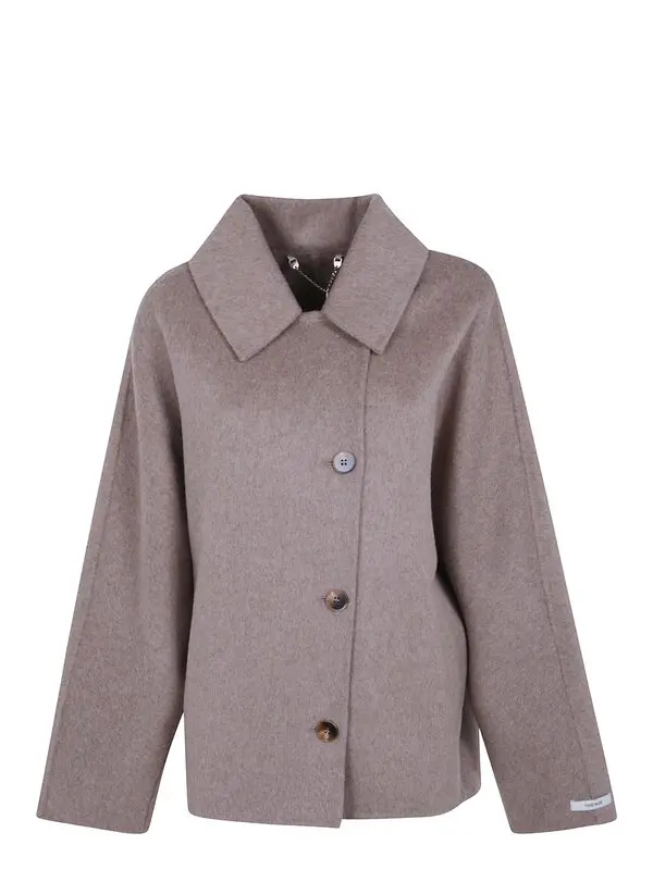 GIOVANNI PARIS Jacket "pascale Taupe - Brown