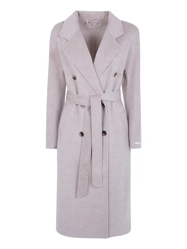 GIOVANNI PARIS Coat Olive Taupe - Brown