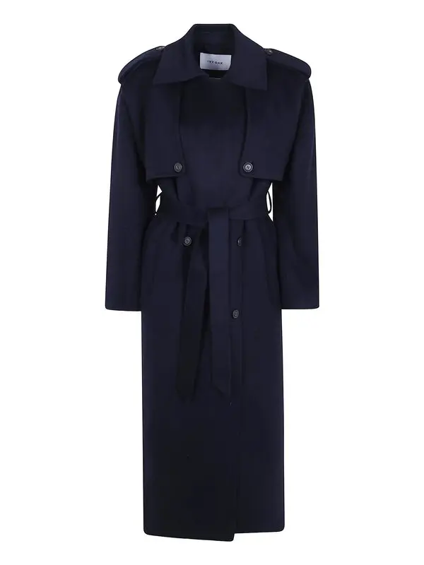 IVY OAK Wool Coat "camerona - Blue