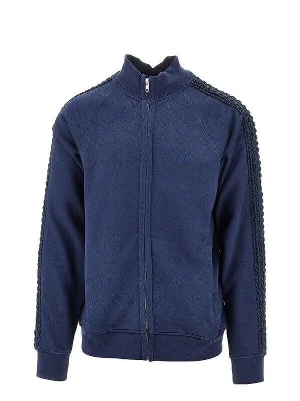 ARTE Flora Trim Full-zip Weathirt - Blue