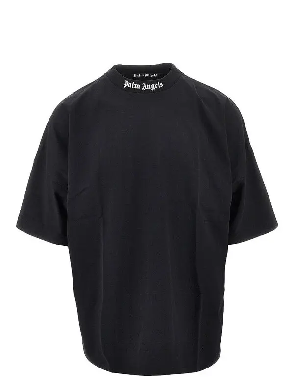 Palm Angels Claic Logo Overized T-hirt - Black