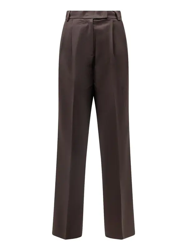 THE FRANKIE SHOP Bea Suit Tailored Pants - Brown