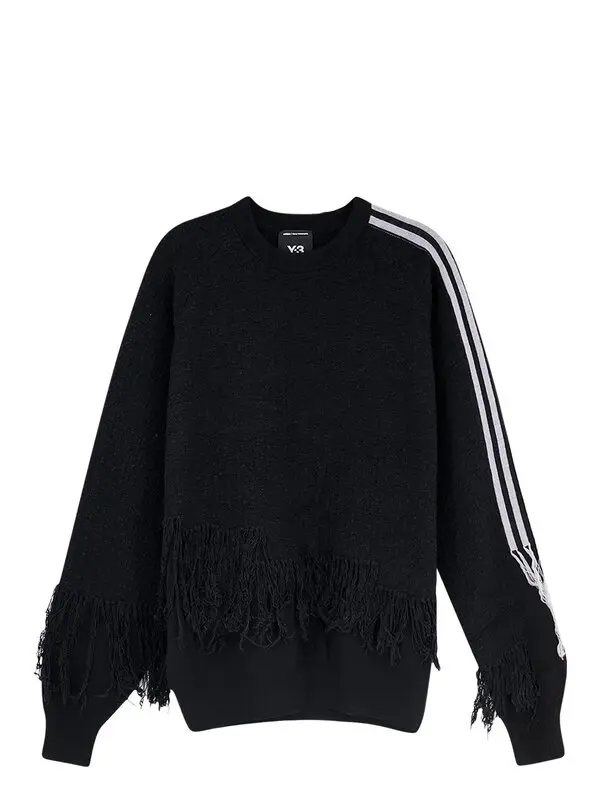 ADIDAS Y-3 Wool Sweatshirt - Black