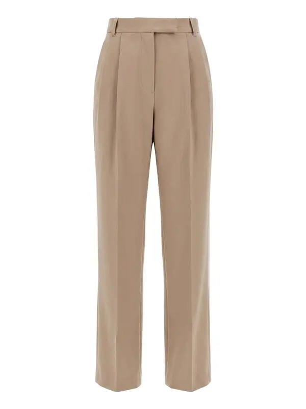 THE FRANKIE SHOP Bea Suit Tailored Pants - Beige