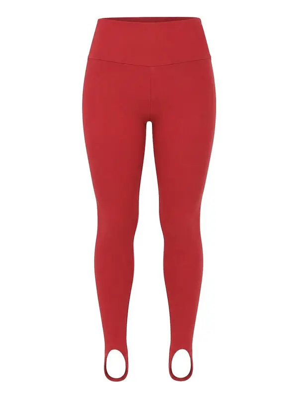 ATIYA LONDON Stirrup Leggings Burnt - Orange
