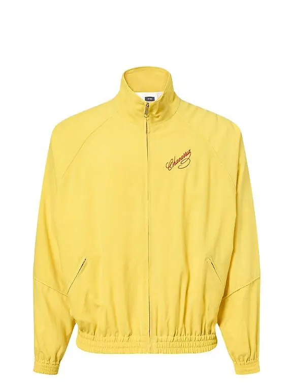 WILLY CHAVARRIA Ruff Rider Wool Track Jacket - Oro
