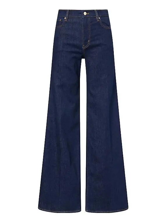 FRAME The Palace Cotton-blend Denim Jeans - Rinse