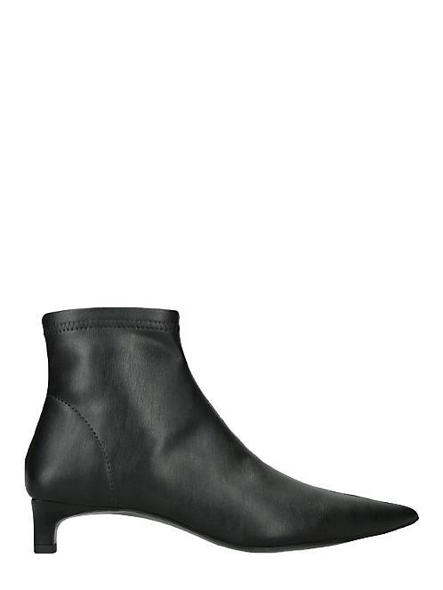 Senso Hailey Heeled Leather Ankle Boots - Black