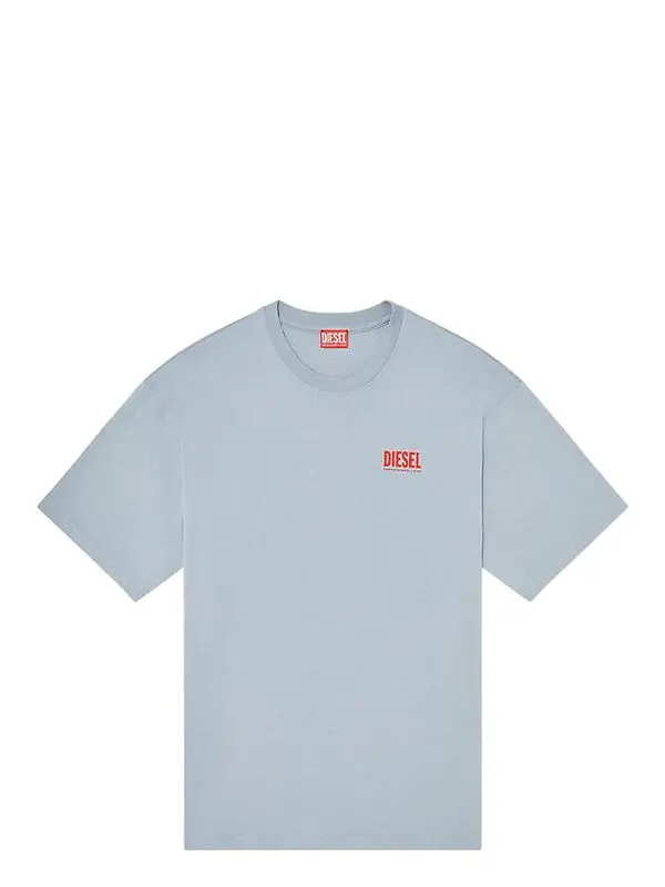 DIESEL® Graphic-logo Print Cotton T-shirt - 9ed