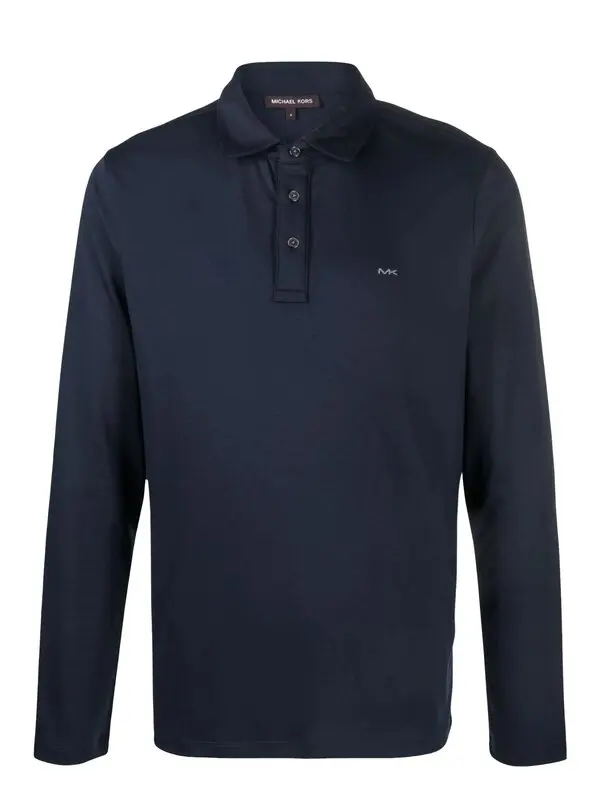 Michael Kors 100% Cotton Polo Shirt - Navy