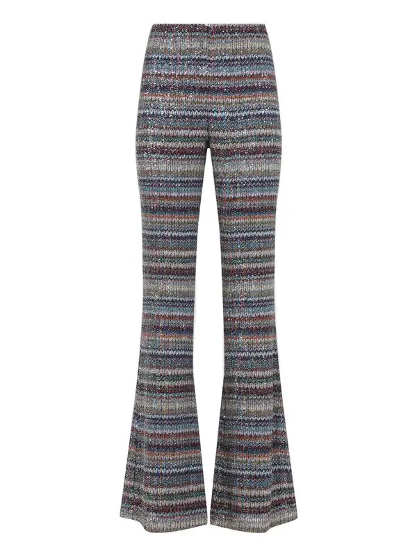 Missoni Caperdoni Viscose Straight-leg Pants - Multicolour