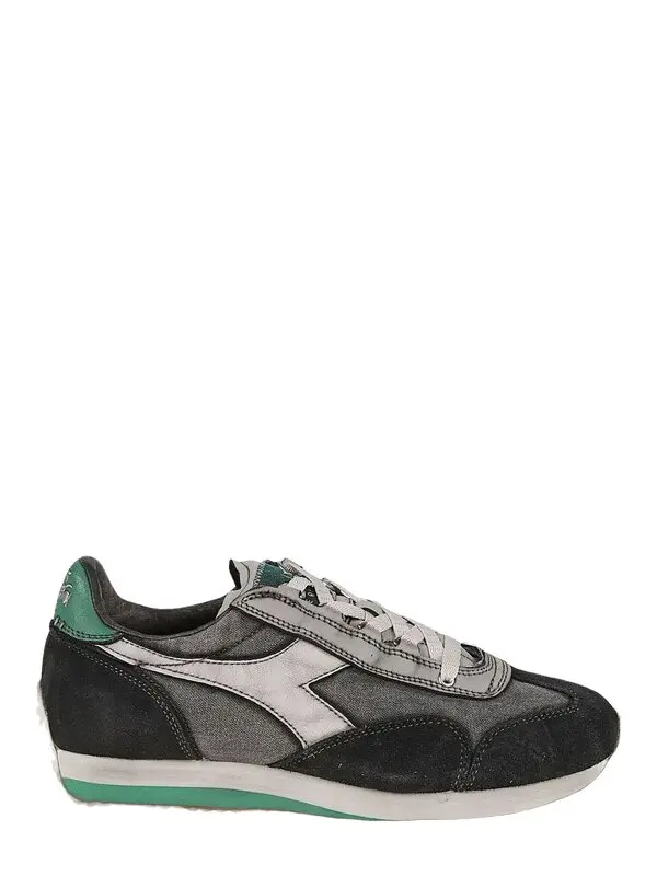 DIADORA Bovine Leather & Polyester Sneakers - Grey