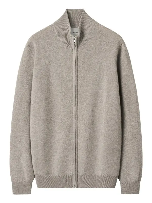 Soft Goat 100% Cashmere Sweater - Grey
