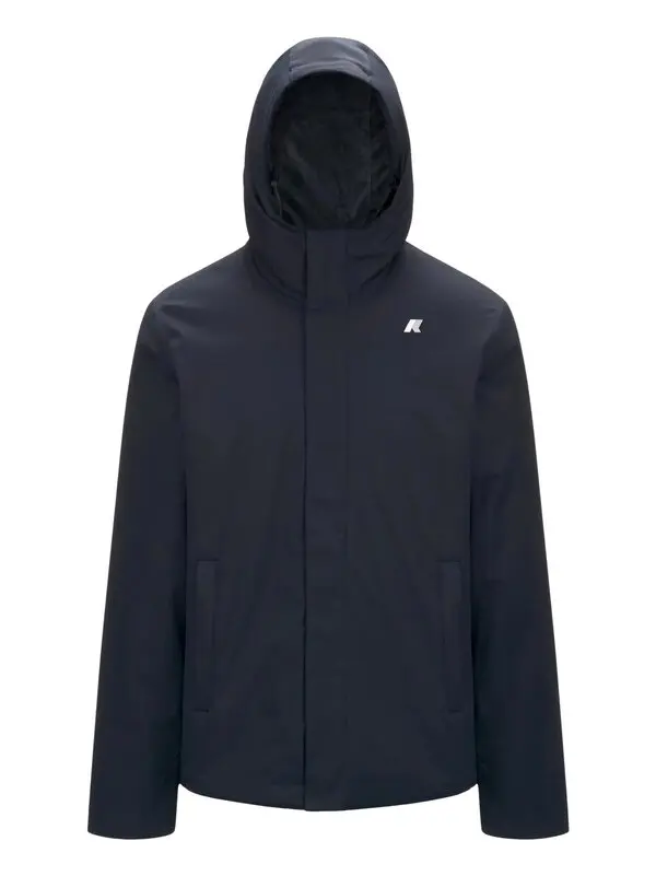 K-WAY Inspired Lightweight Water-resistant Coat - Navy