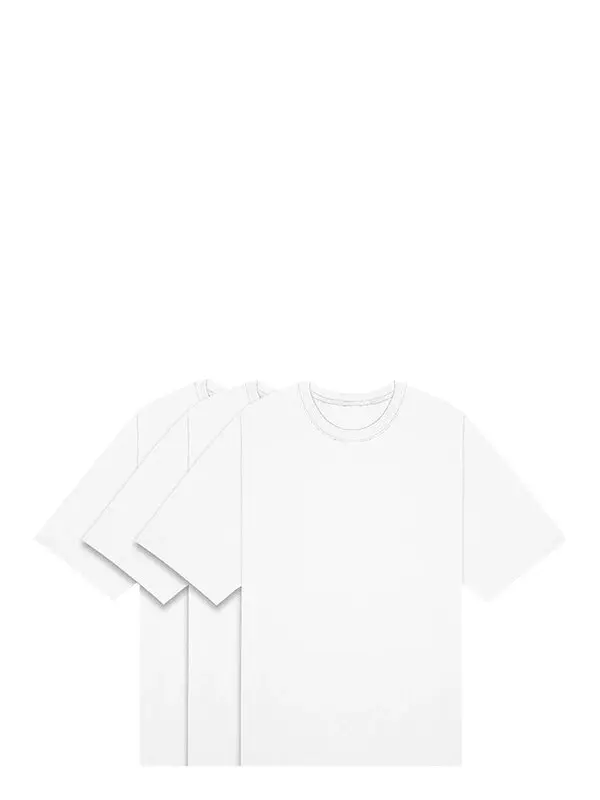 Fear Of God Three Pack T-shirts - White