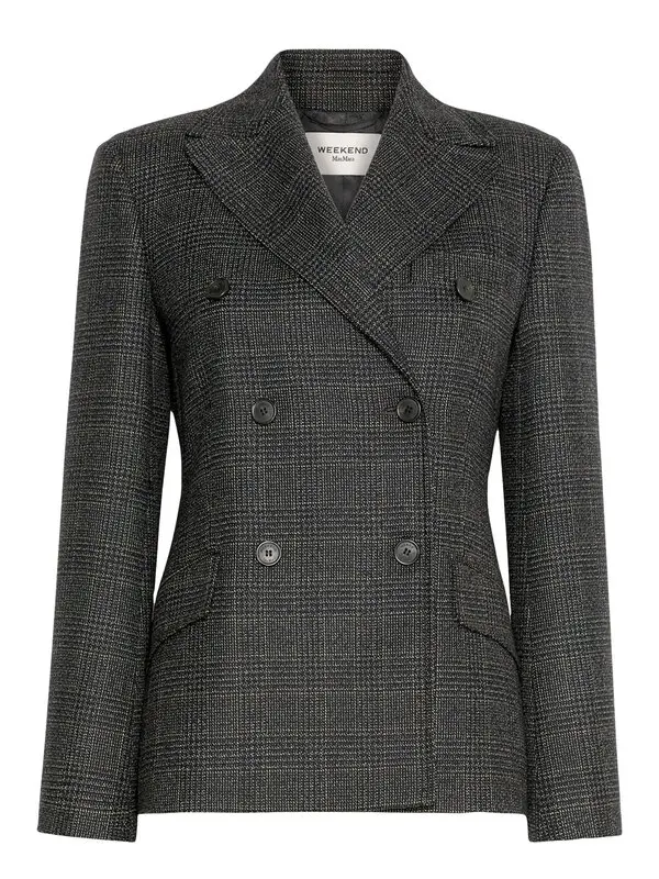 Max Mara Virgin Wool Blazer - Grey