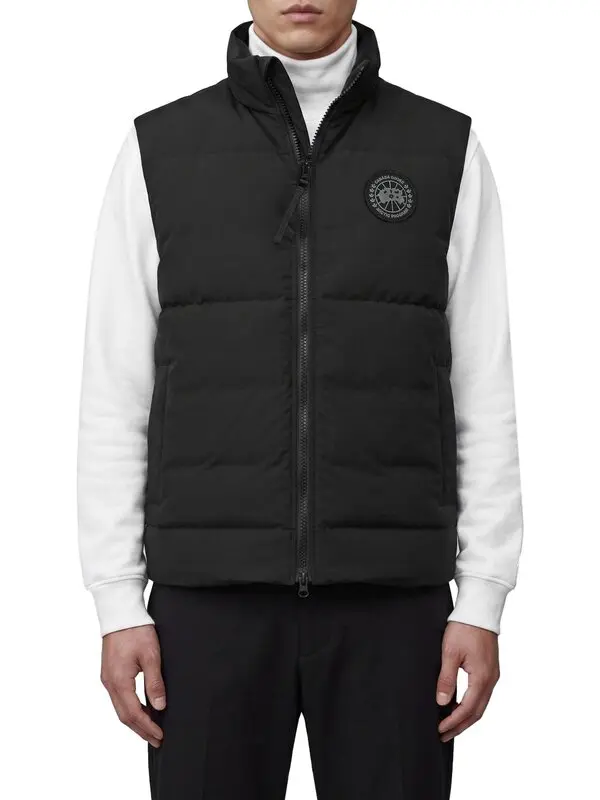 Canada Goose High-neck Quilted Water-repellent Nylon Gilet - Black
