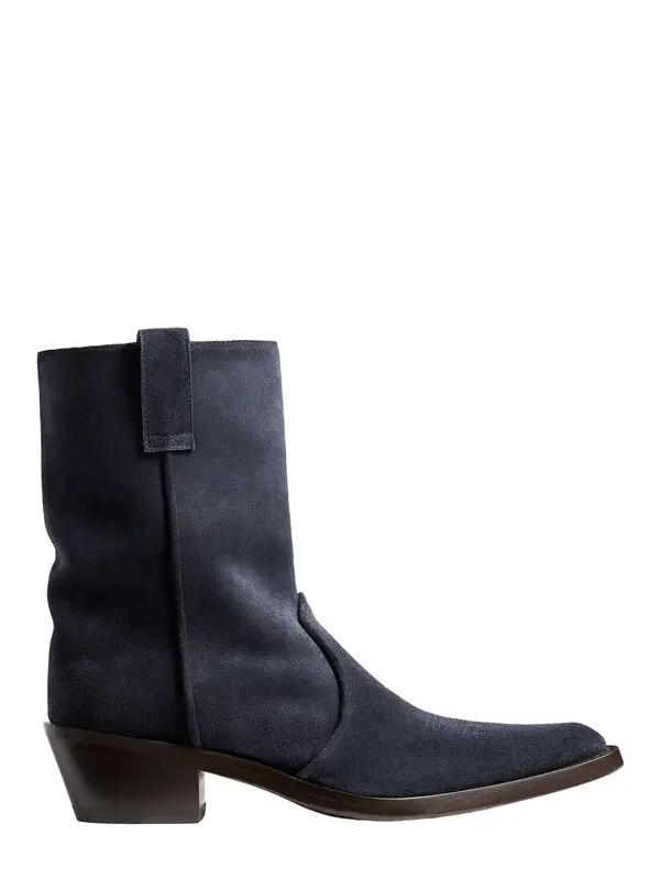 Khaite Clive Ankle Boot - Blu