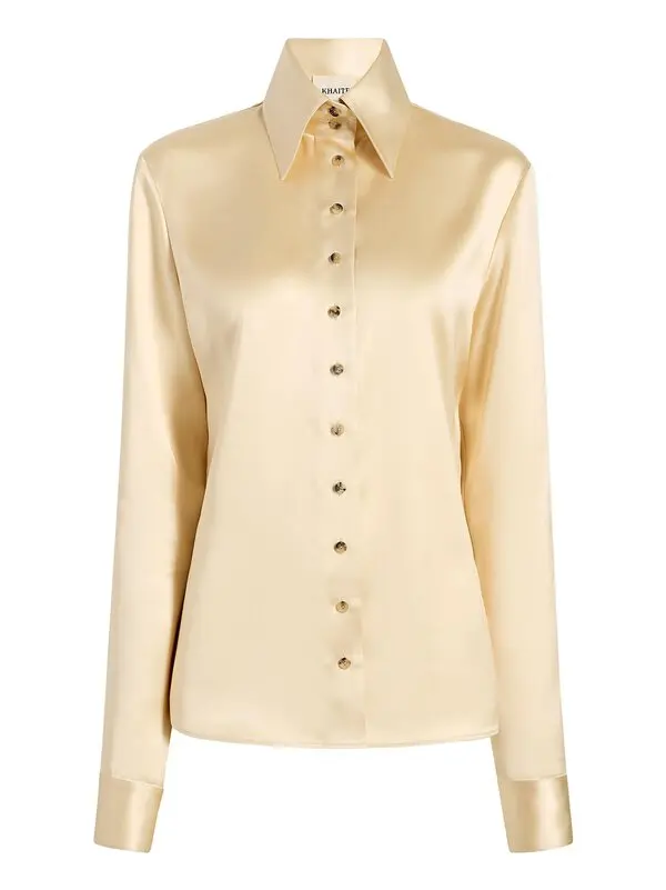 Khaite Top Ivy - Beige