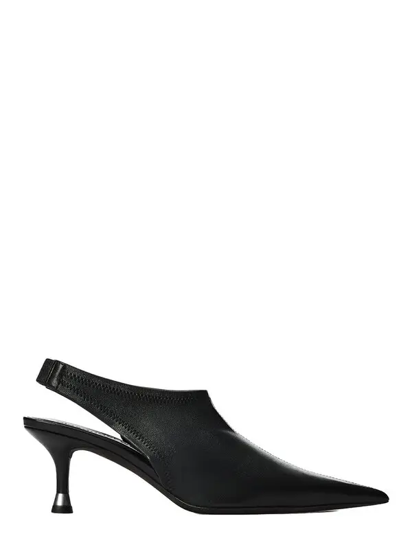 Alexander Wang Fei 65mm Stretch Sling Back - Black